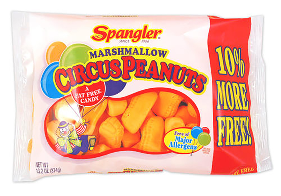 Spangler’s Circus Peanut Salad – Recipes for Lydia
